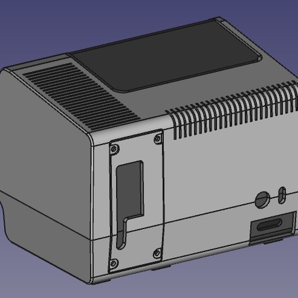 1:3 Scale VT100 with working keyboard | Hackaday.io