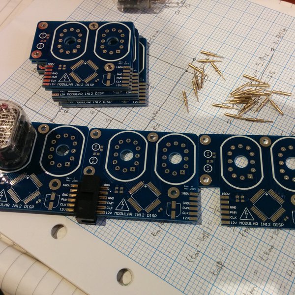 Modular Nixie Display | Hackaday.io