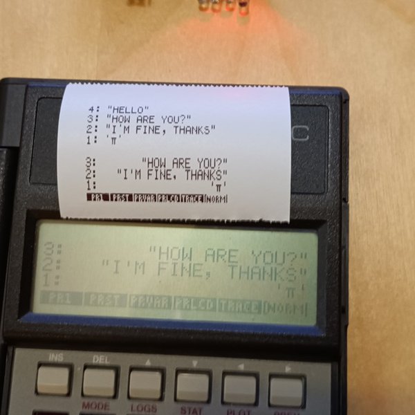 HP 82240B IR Receiver and Printer Interface | Hackaday.io