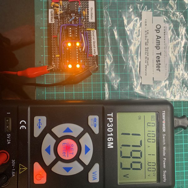 Op-amp Tester | Hackaday.io