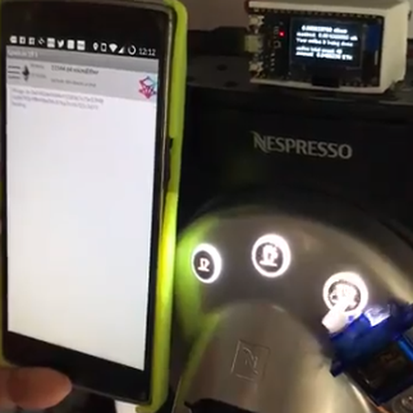 Pay ether get a coffee | Hackaday.io