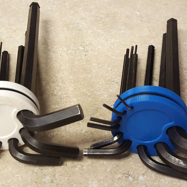 Improved Allen Wrench / Hex Key Holder | Hackaday.io