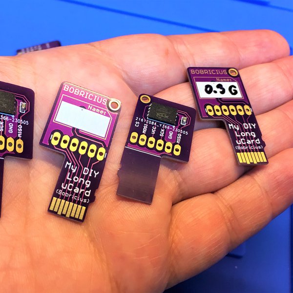 DIY custom uSD card module | Hackaday.io