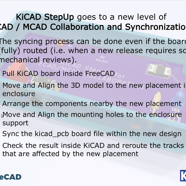 kicad StepUp: a Seamless ECAD MCAD Synchronization | Hackaday.io