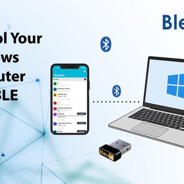 Control Windows Computer Over BLE Using BleuIO | Hackaday.io