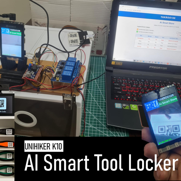 UNIHIKER K10 : AI Smart Store | Hackaday.io