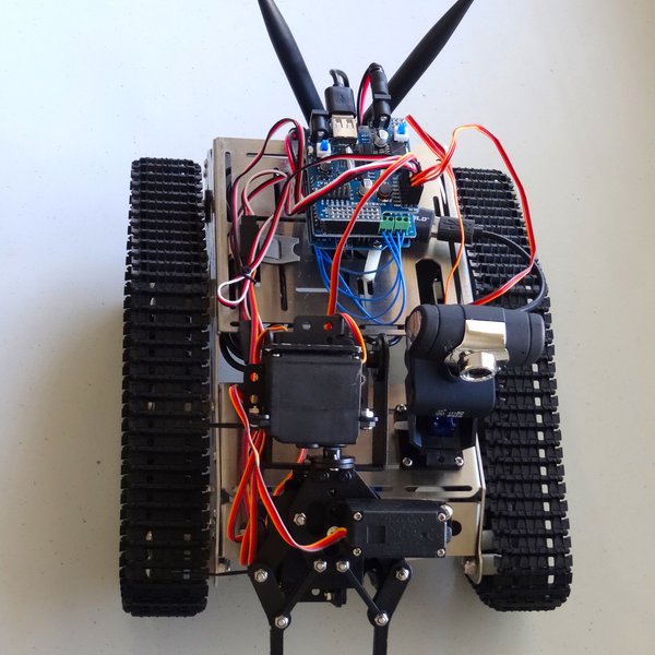 Kuman Wi-Fi Robot with Camera and Manipulator | Hackaday.io