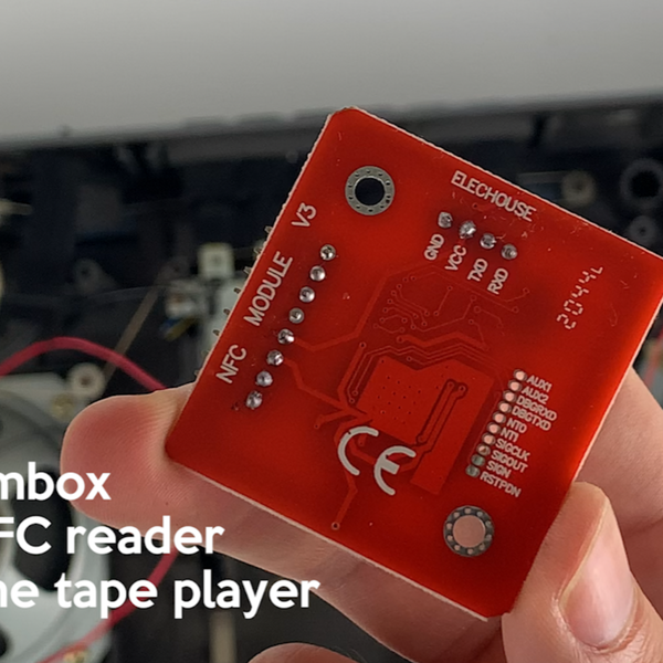 Vintage Spotify Boombox with NFC Cassettes | Hackaday.io