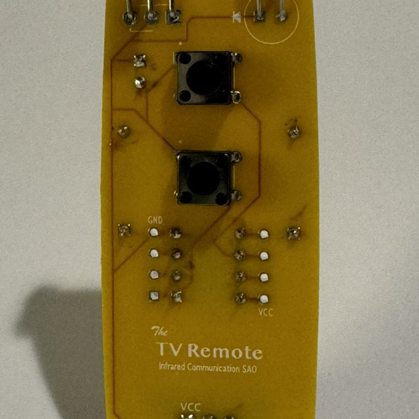 Infrared Communication SAO | Hackaday.io