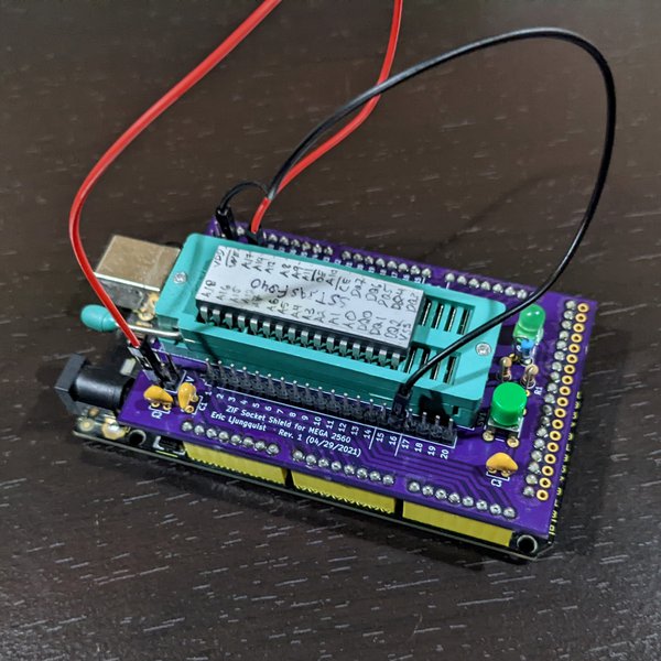 Arduino Mega 2560 ZIF Socket Shield | Hackaday.io