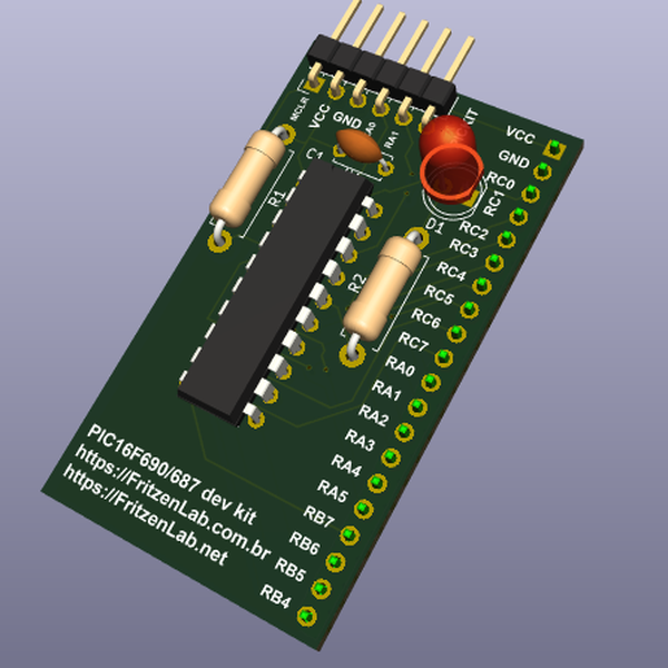 PIC16F690 dev board | Hackaday.io
