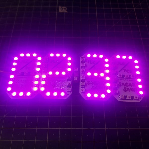 Esp8266 Wi Fi Based 7 Segment Display Clock 