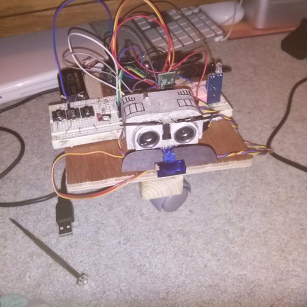 Ultrasonic Radar & Robot | Hackaday.io