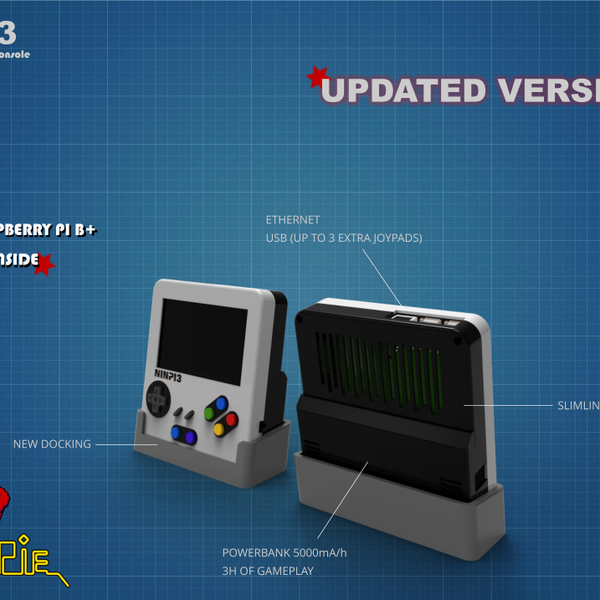 NINpi3 retropie game console | Hackaday.io