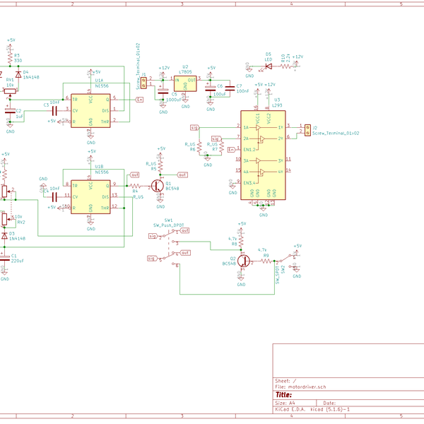 A 555 Timer based Turntable and PCB Shaker Circuit | Hackaday.io