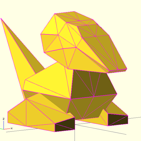 The Original Low-Poly Pokemon | Hackaday.io