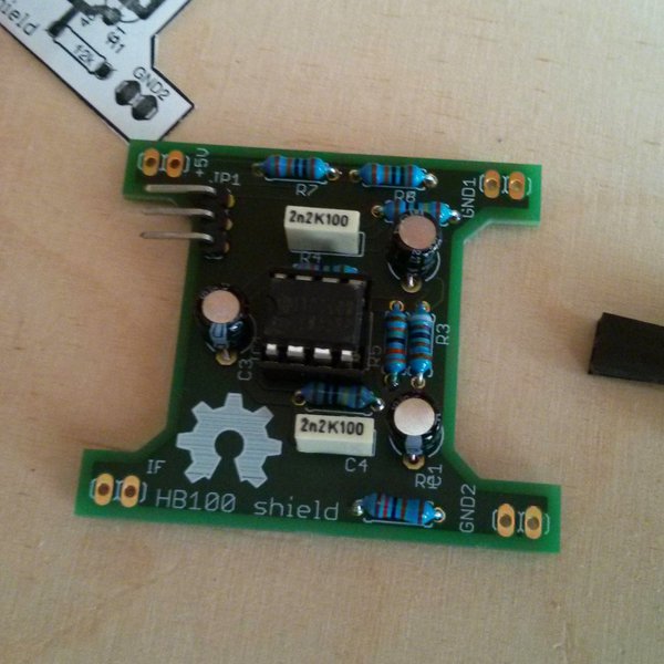 HB100 Radar Shield | Hackaday.io