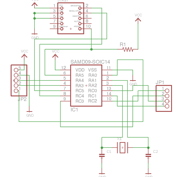 Minimalist goes Atmel Smart D09 | Hackaday.io
