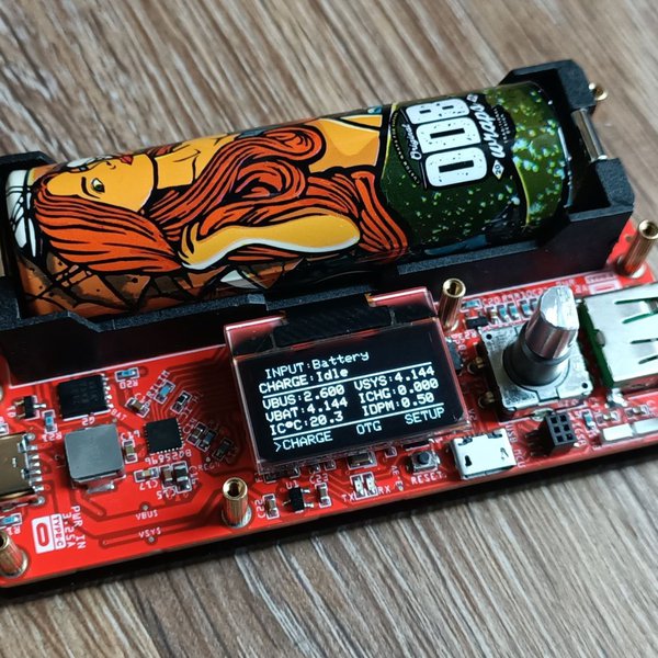 BQ25896 ATMEGA32U4 Lithium Battery Charger | Hackaday.io