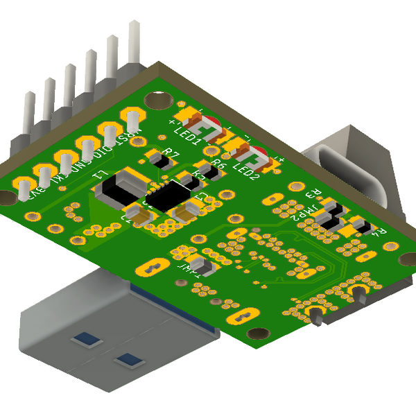 USB 3.1 Type C to Type A Adapter with PD | Hackaday.io