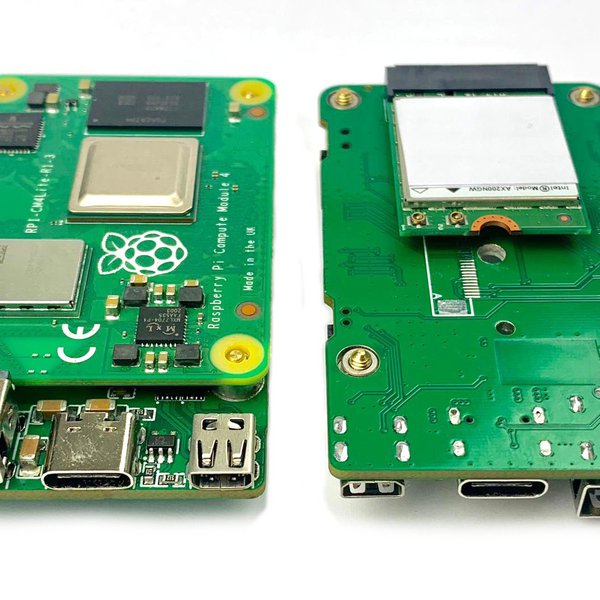RPi CM4 Carrier with m.2 key A | Hackaday.io