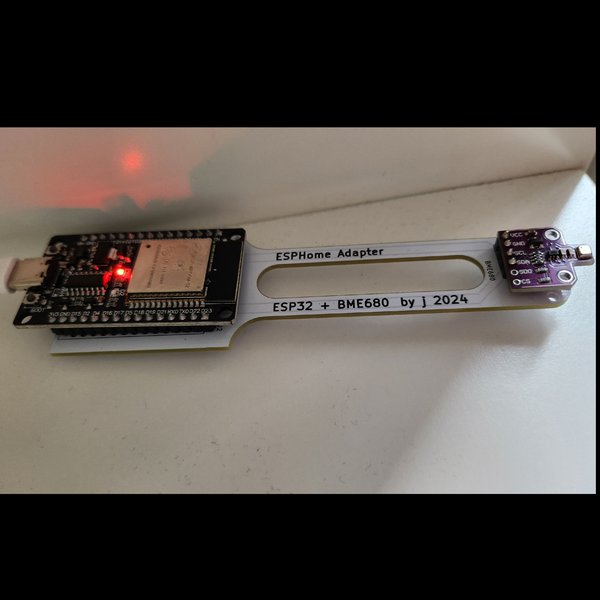 ESP32 + BME680 Adapter (for ESPHome) | Hackaday.io