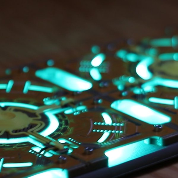 Using PCBs as Greebles in Back-lit SciFi Panel | Hackaday.io