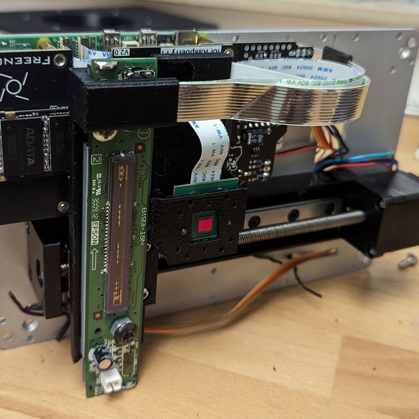 Project Gigapixel - Linear CCD camera | Hackaday.io