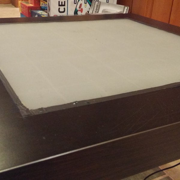 Ikea Table Audio Visualizer | Hackaday.io