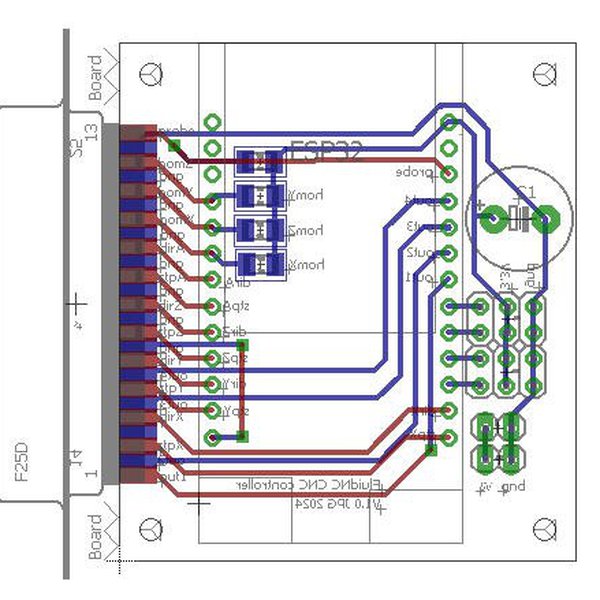 convert a Mach3 CNC controller to GRBL or FluidNC | Hackaday.io