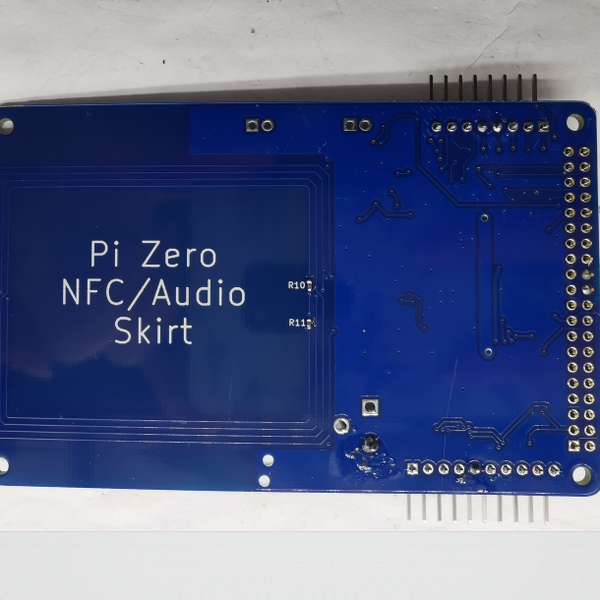 Raspberry Pi Zero NFC/Audio Skirt | Hackaday.io
