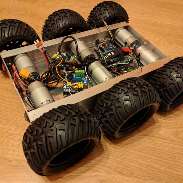 6WD all terrain robot | Hackaday.io