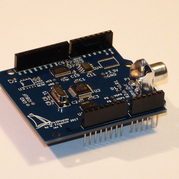 NTSC/PAL Video Display Shield | Hackaday.io