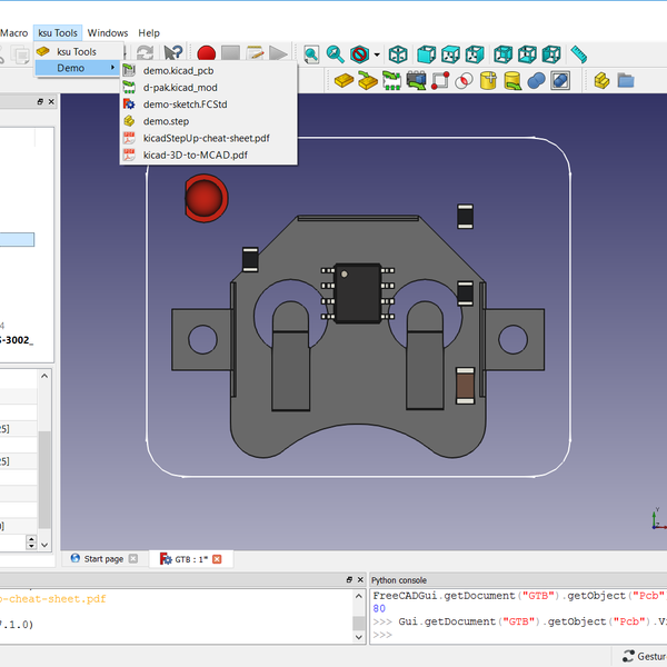 kicad StepUp new hack: The Sketcher! | Hackaday.io