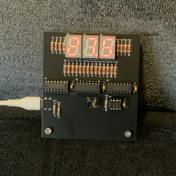 Desktop Thermometer | Hackaday.io
