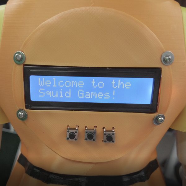 Squid Games Doll using Arduino UNO | Hackaday.io