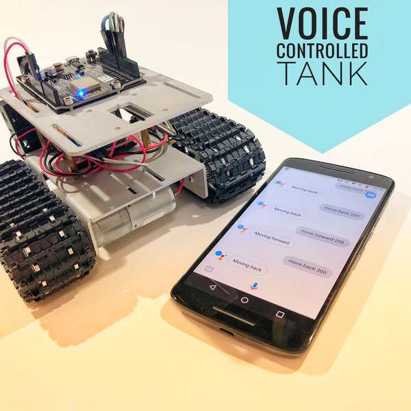 Wi-Fi Voice Controlled Robot with Google Assistant | Hackaday.io