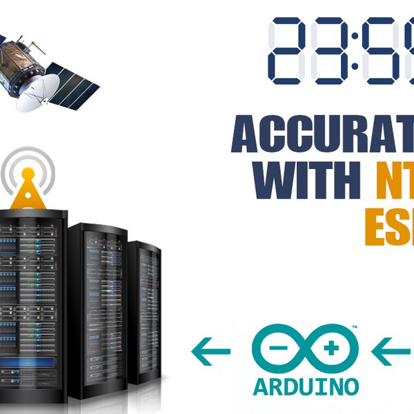 Arduino Time Sync From Ntp Server Using Esp8266