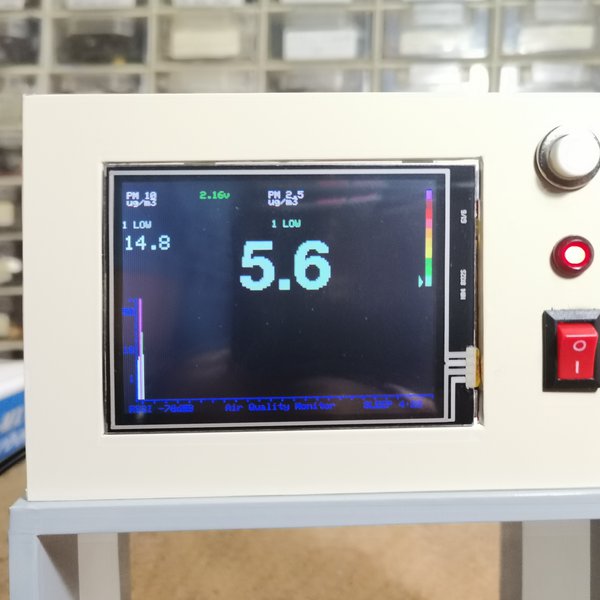 Esp8266 Air Quality Monitor With Sds011 Sensor