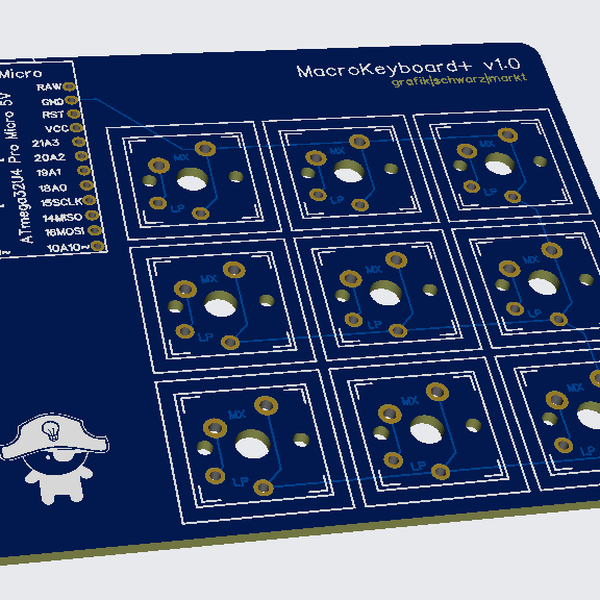 A Minimalistic Arduino Macro Keyboard