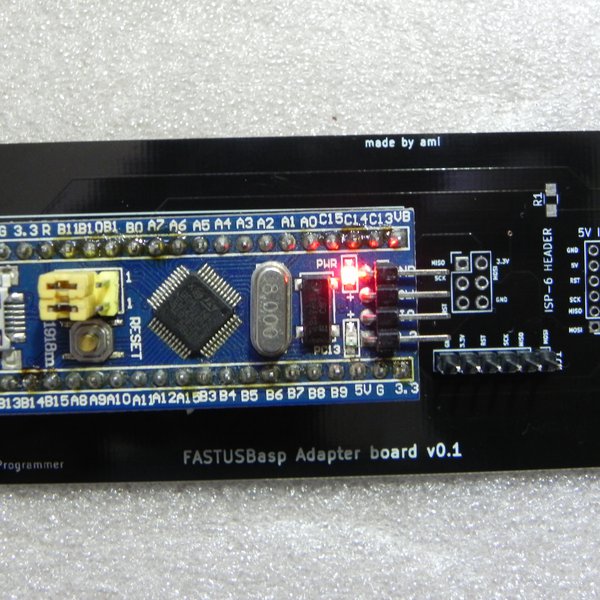 Fastusbasp Programmer For Avr With Usb To Serial 