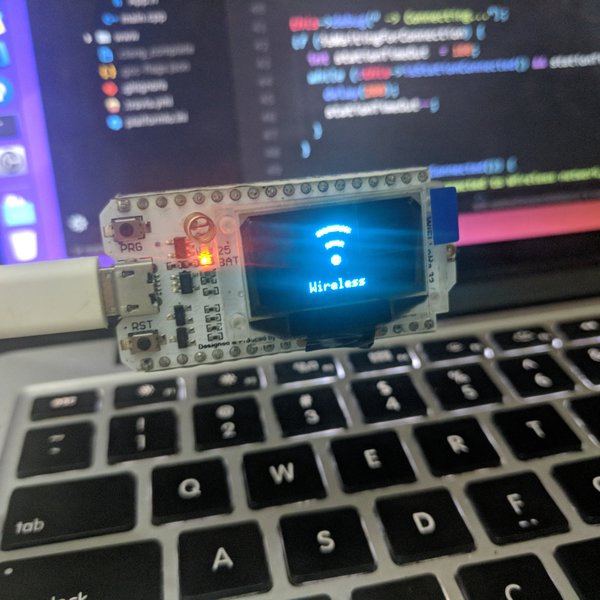 ESP32 WiFi with OLED module | Hackaday.io