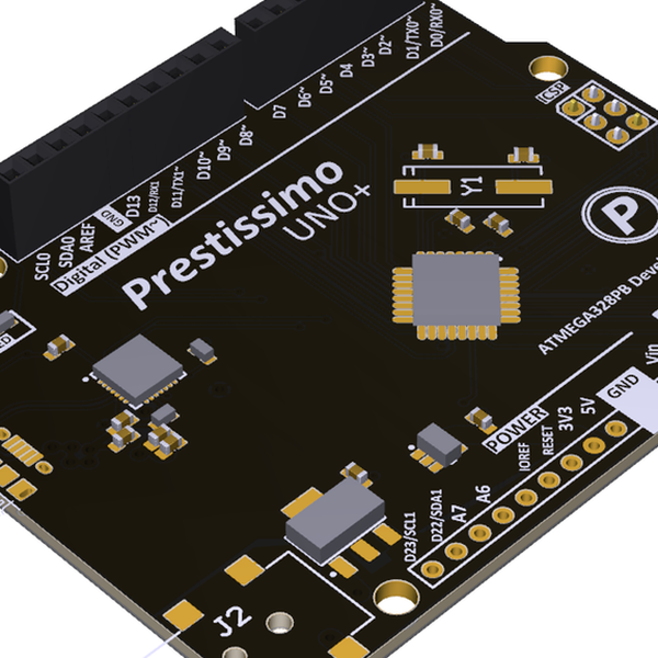 Prestissimo Uno+: Uno w/ more I2C UART SPI ADC IO | Hackaday.io