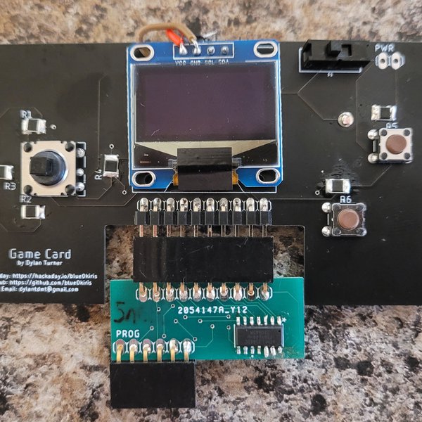 Game Card | Hackaday.io