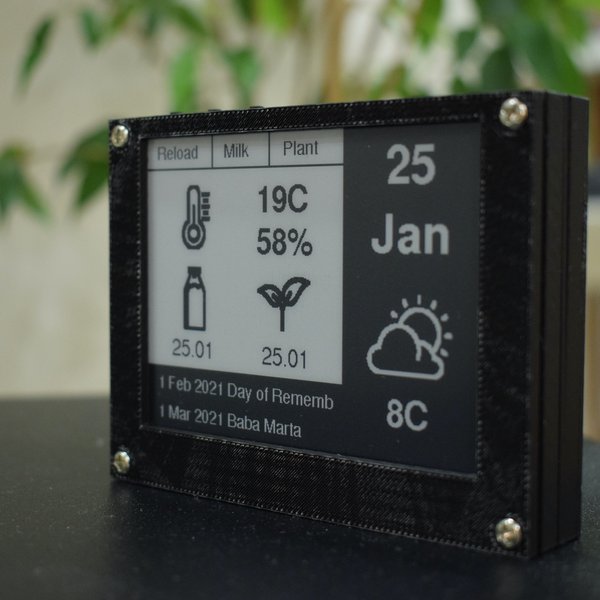 EPaper Dashboard | Hackaday.io