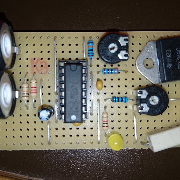 TENS Circuit on breadboard | Hackaday.io
