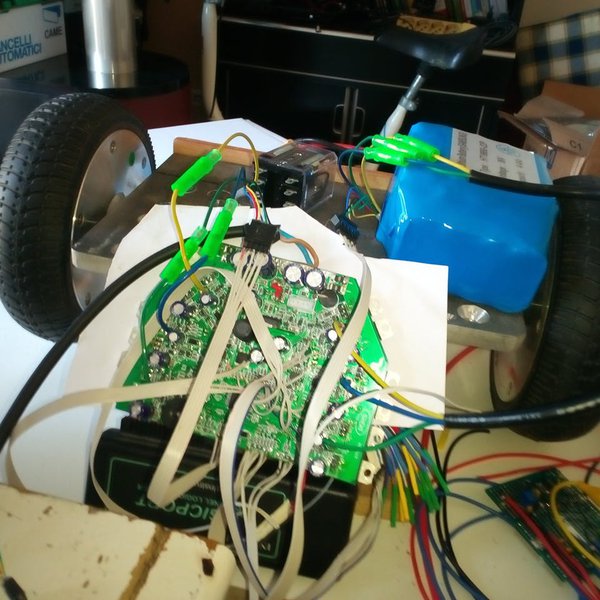 Wheelchair Hack with Hoverboard | Hackaday.io