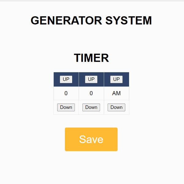 Cloud based Generator monitoring System | Hackaday.io