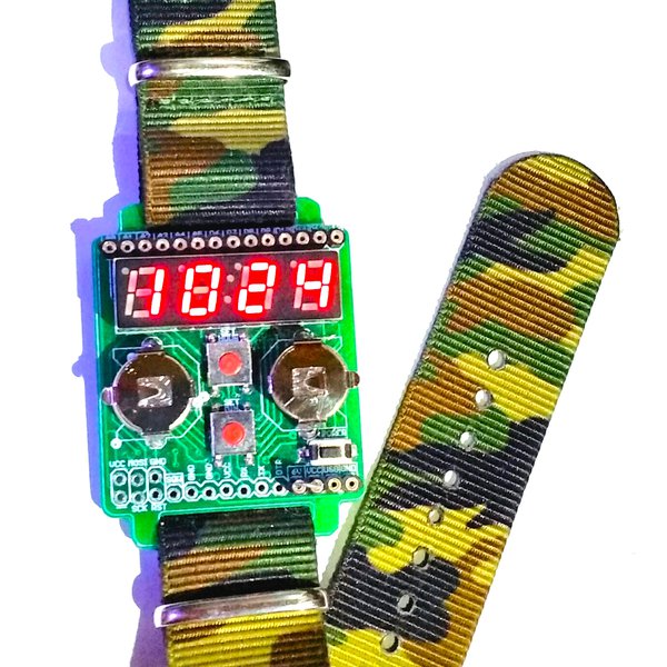 Arduinotime watch | Hackaday.io