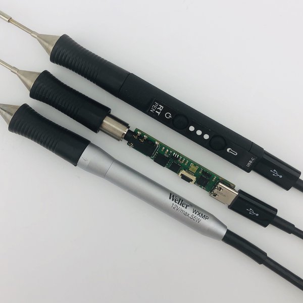 USB-C-PD Soldering Pen for Weller RT Tips | Hackaday.io